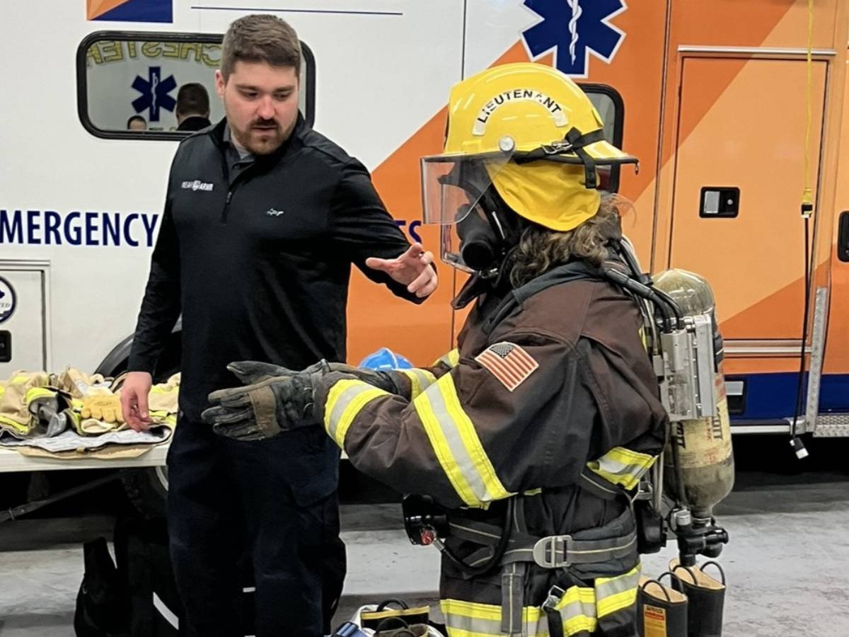 WearARMR: The Definitive Firefighter Rehab System