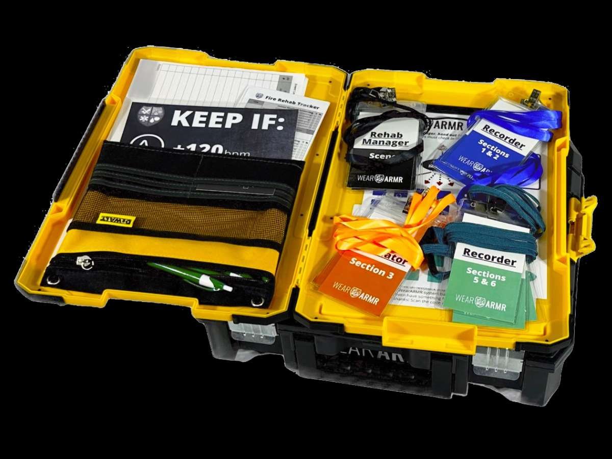 WearARMR: The Definitive Firefighter Rehab System